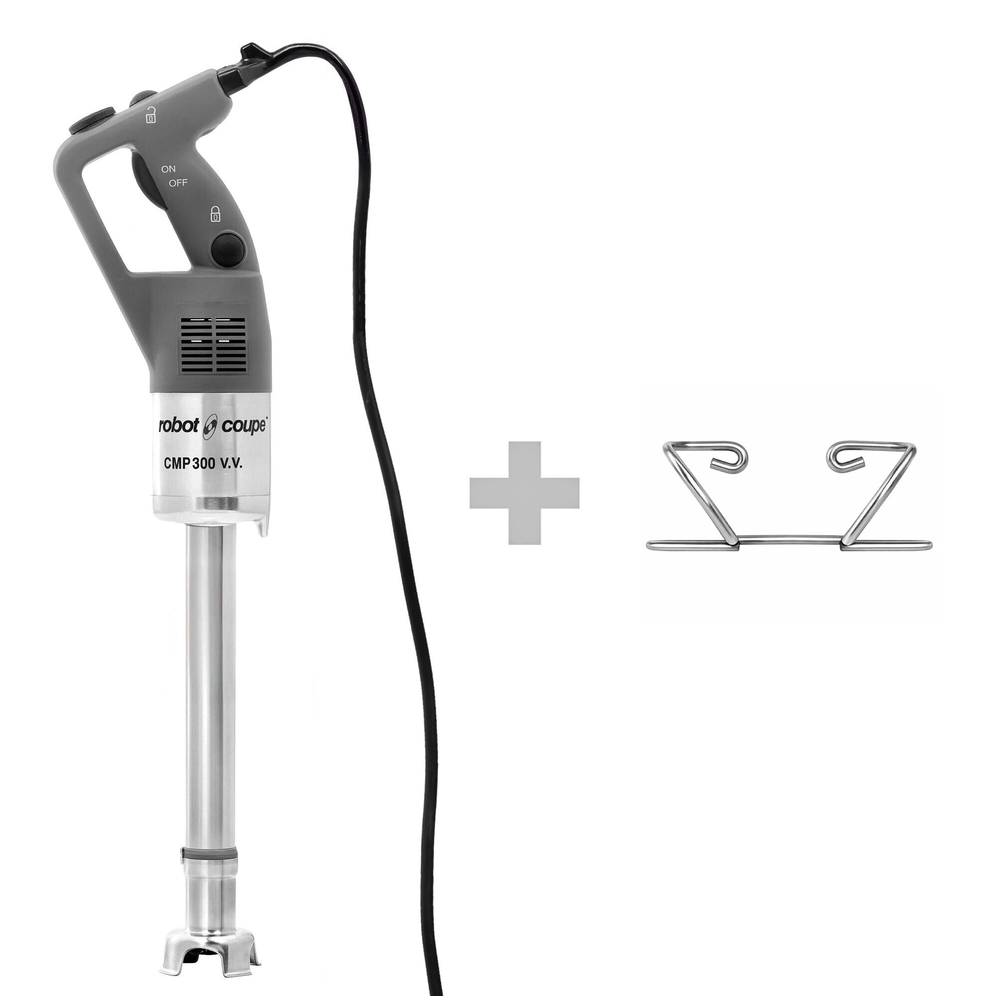 ROBOT COUPE | CMP 300 V.V. - Stavblender inkl. blenderkande 350 mm - 3