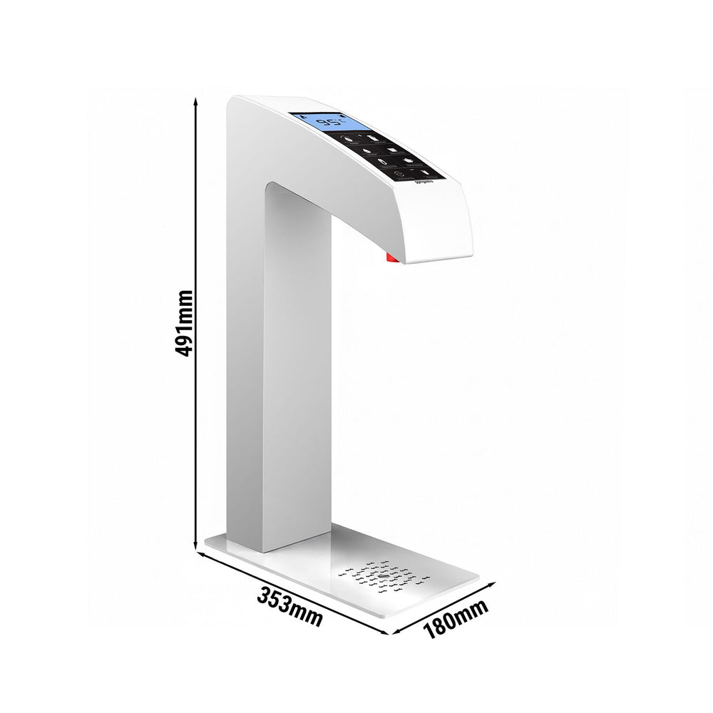 Indbygget - Varmtvandsdispenser - Digital - 30 liter/t - Temperatur: 6