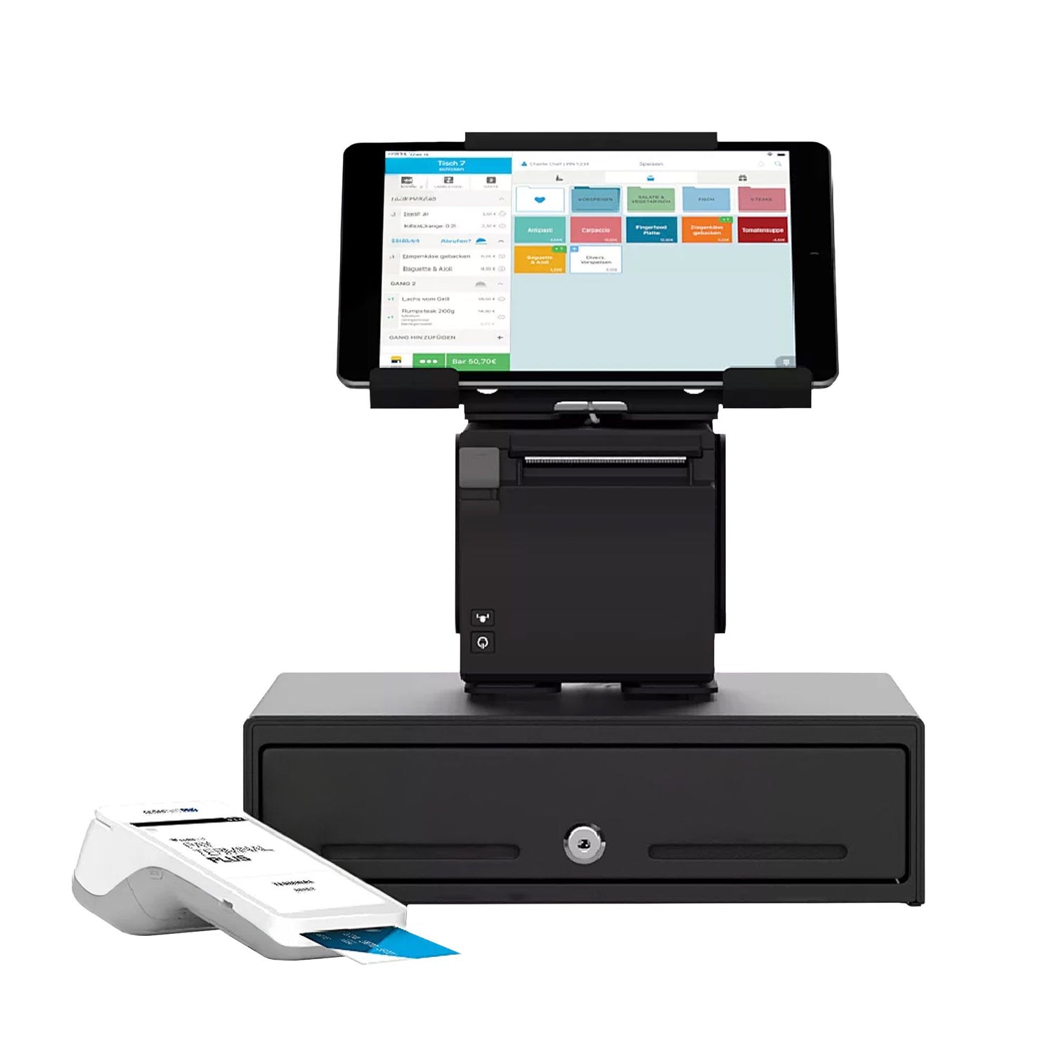 ORDERBIRD | PRO - Paket L - inkl. 3 Lizenzen, Online-TSE, Kassenbuch,