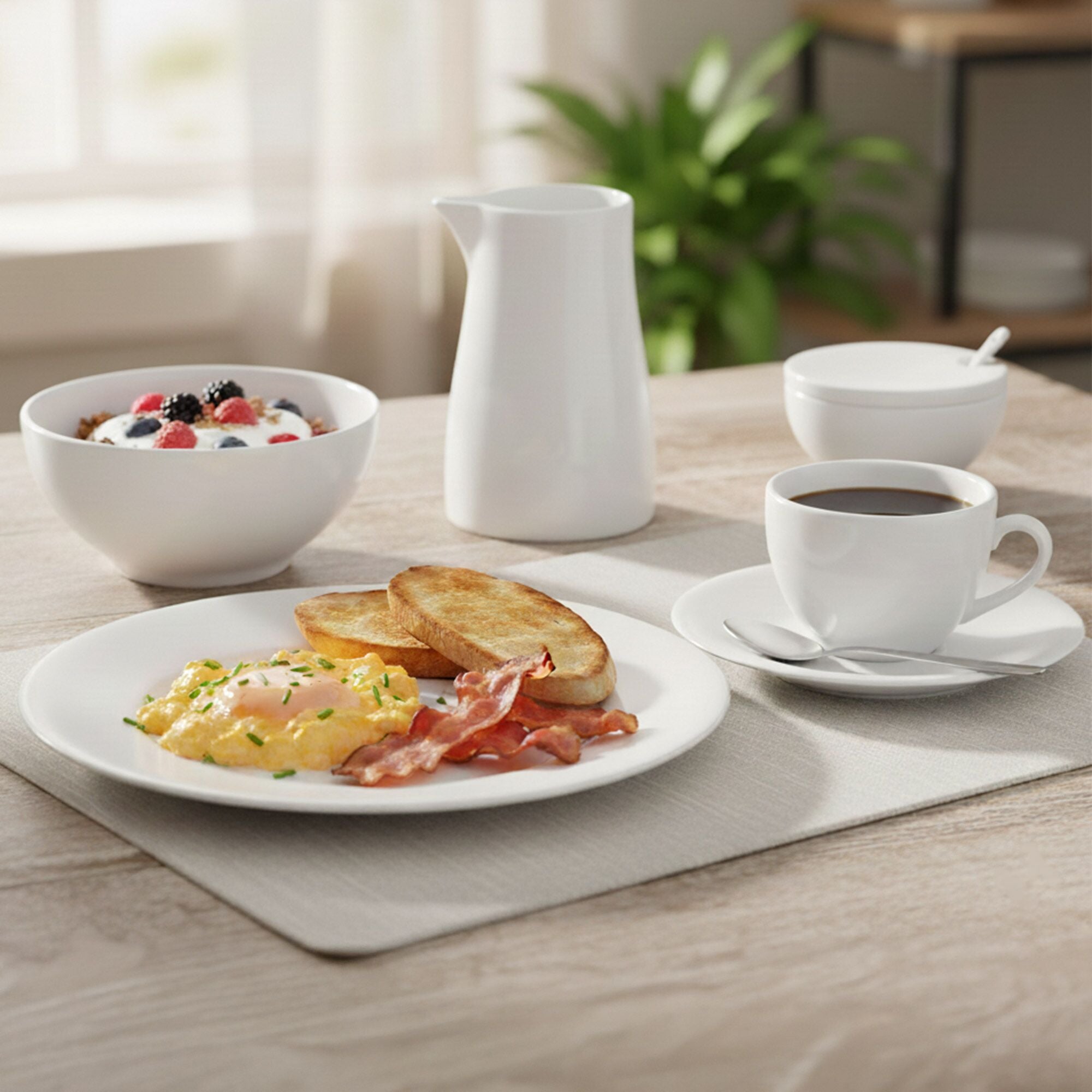 (6 stk.) WMF | BALANCE - Plade - flad - flag - Ø 300mm